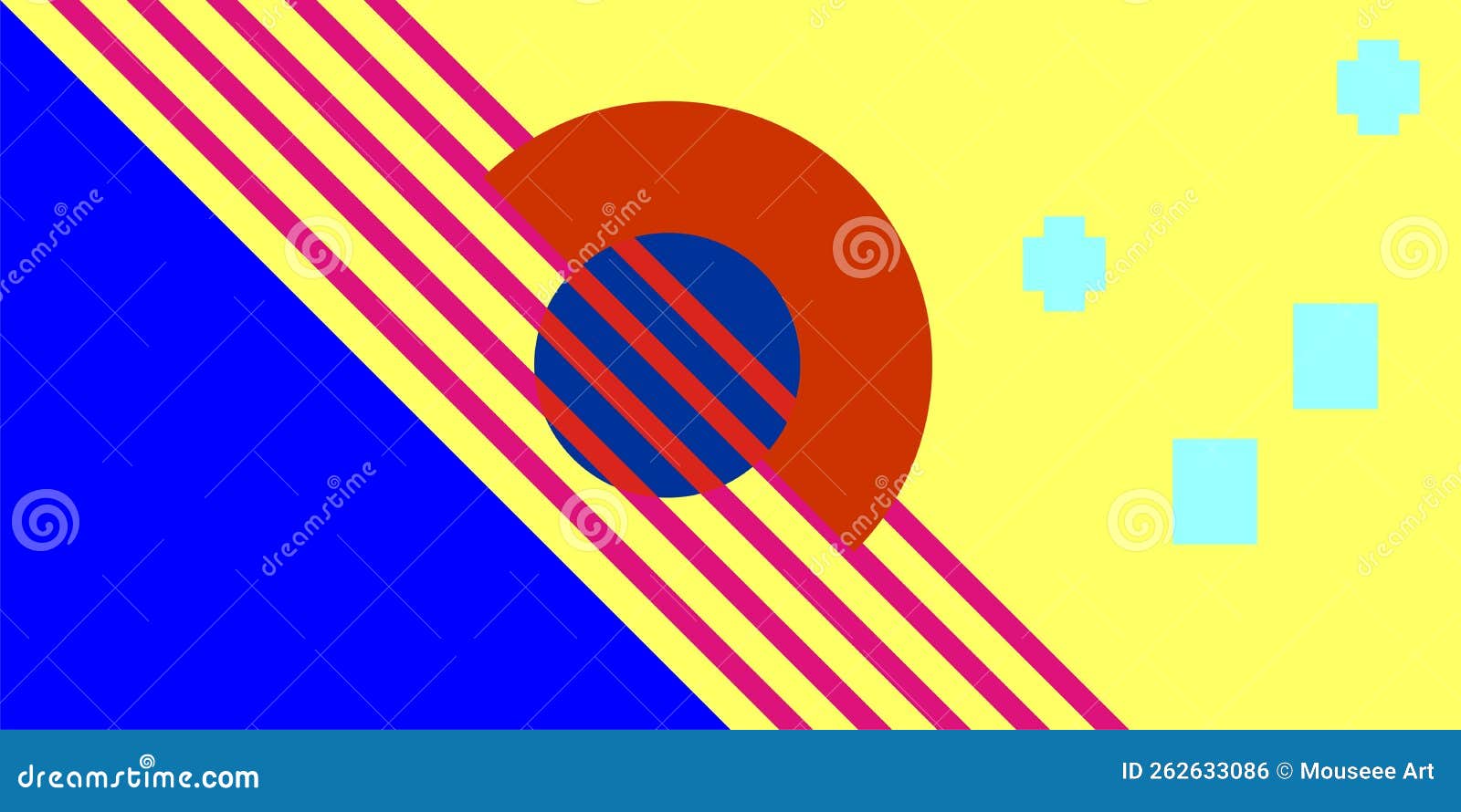 Punchy Premium Vector Image with Abstract Style Stock Illustration ...
