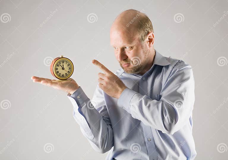 Punctuality stock photo. Image of caucasian, hand, director - 7769686