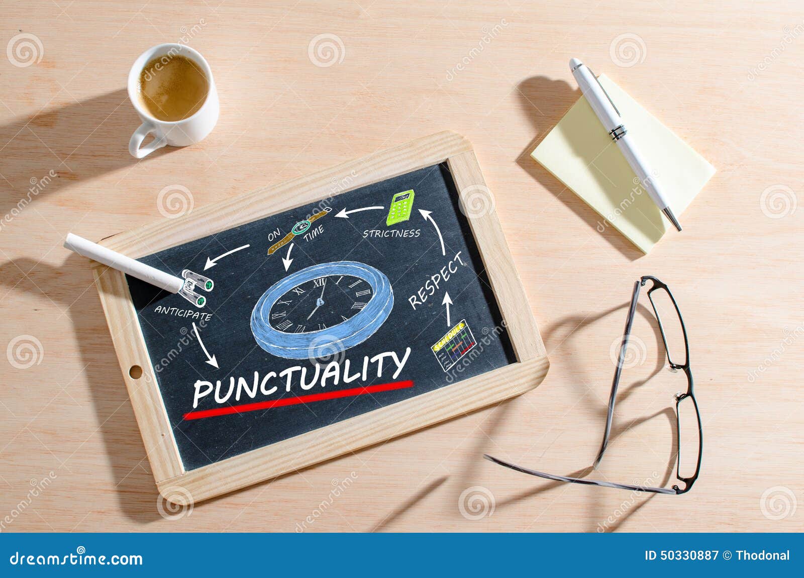 Punctuality concept stock image. Image of plan, respect - 50330887