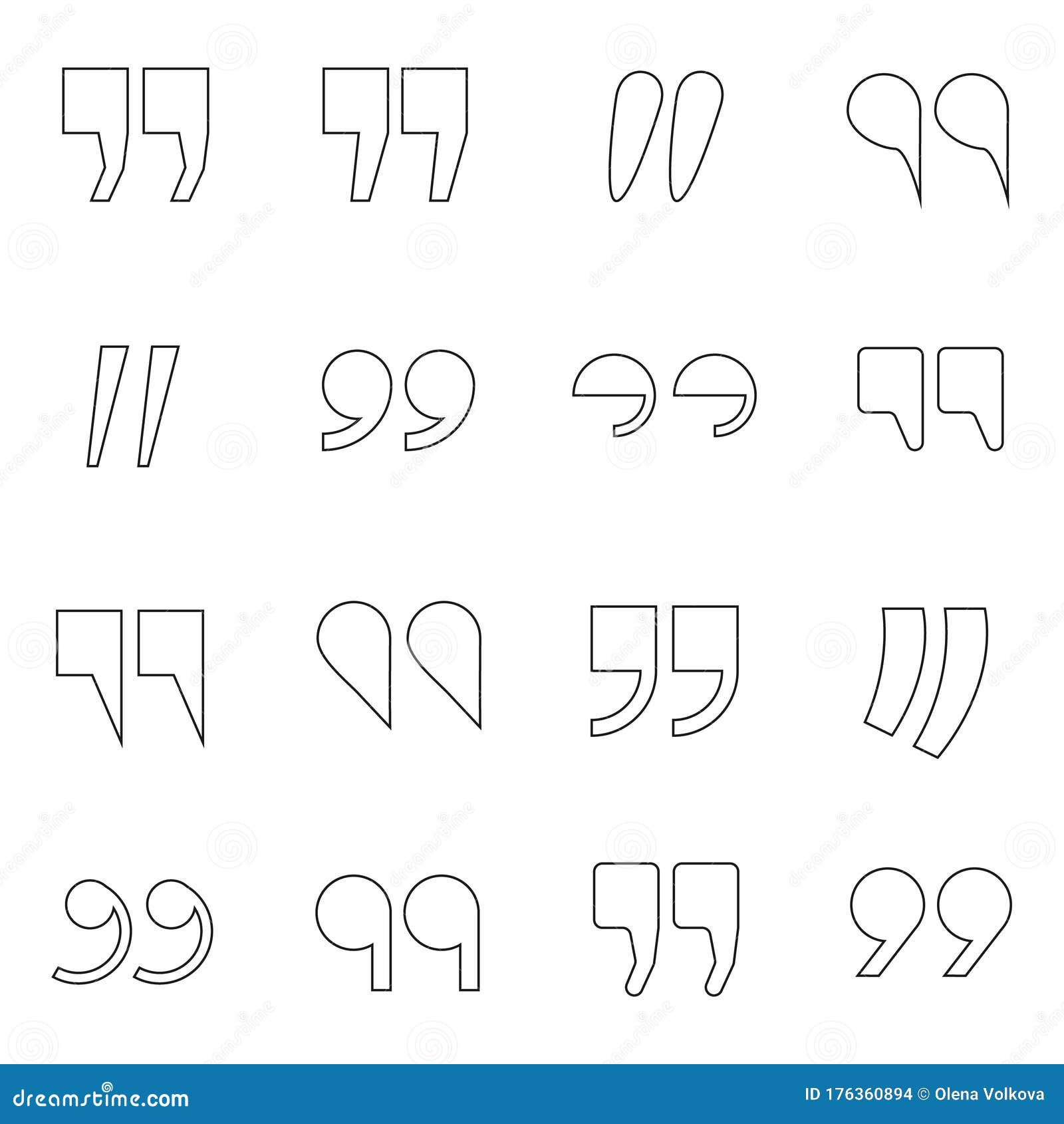 Punctuation Mark, Comma, Comma Icon. Vector, Cartoon Illustration of ...