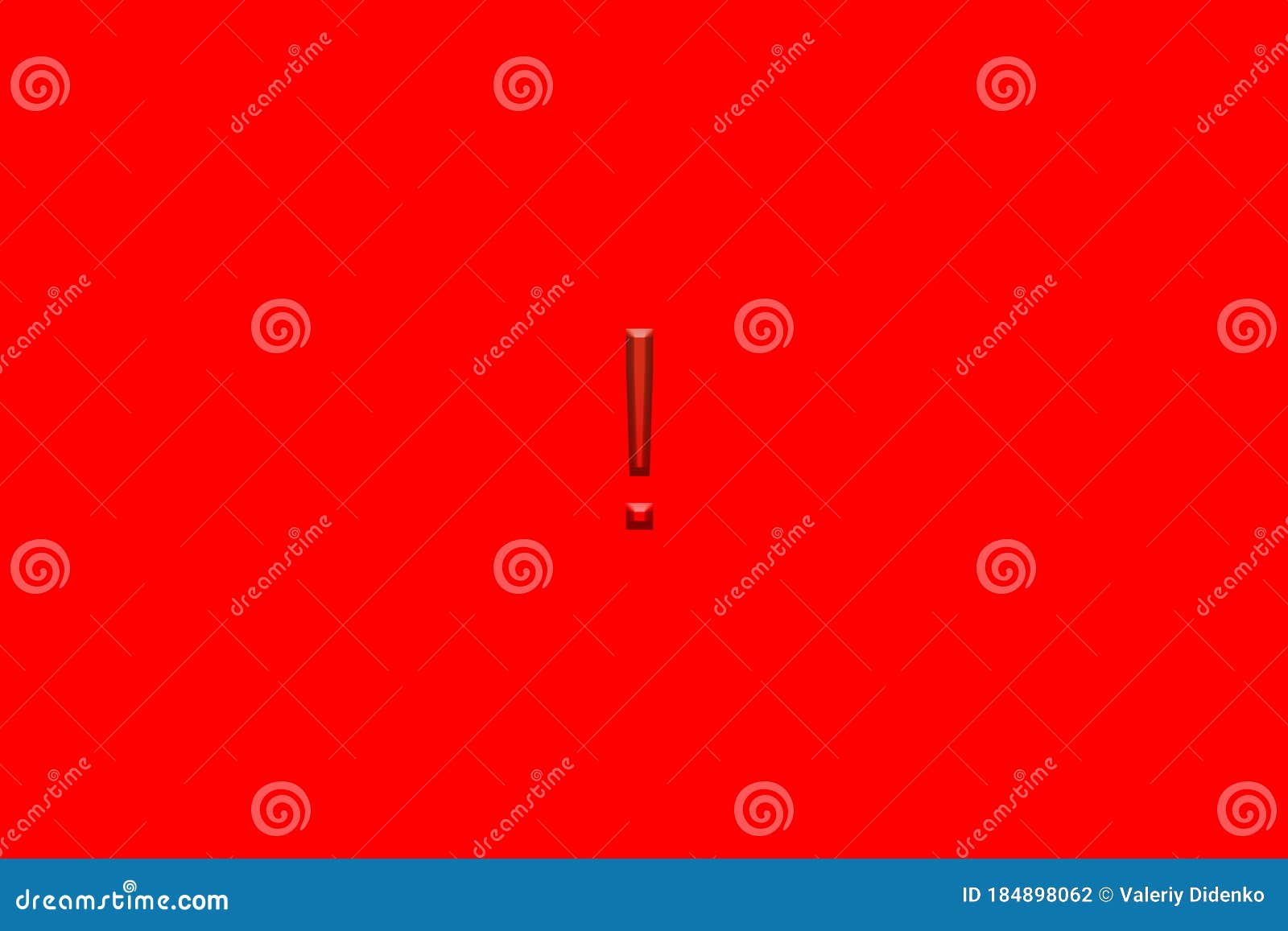 Punctuation Marks on a Red Background Stock Illustration - Illustration ...