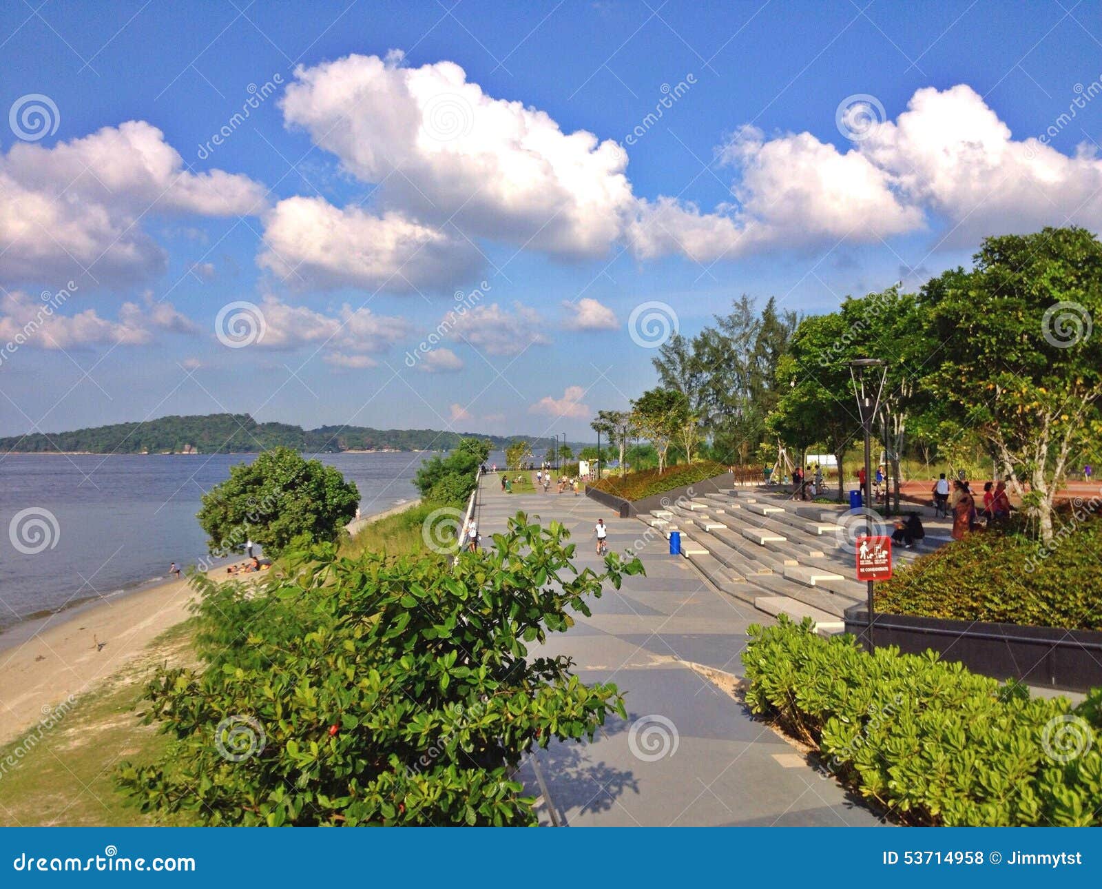 Punggol Sandy Beach Stock Photography | CartoonDealer.com #196024760
