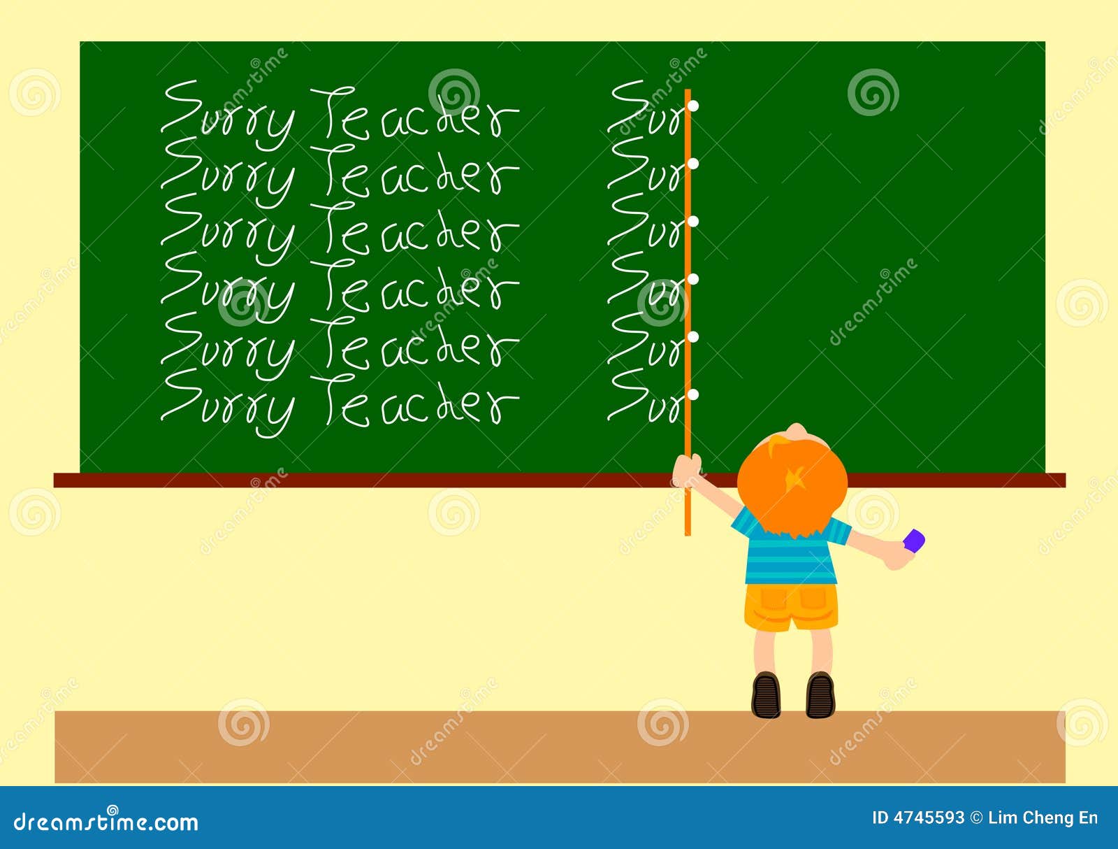 Punishment Cartoon Vector | CartoonDealer.com #4745593