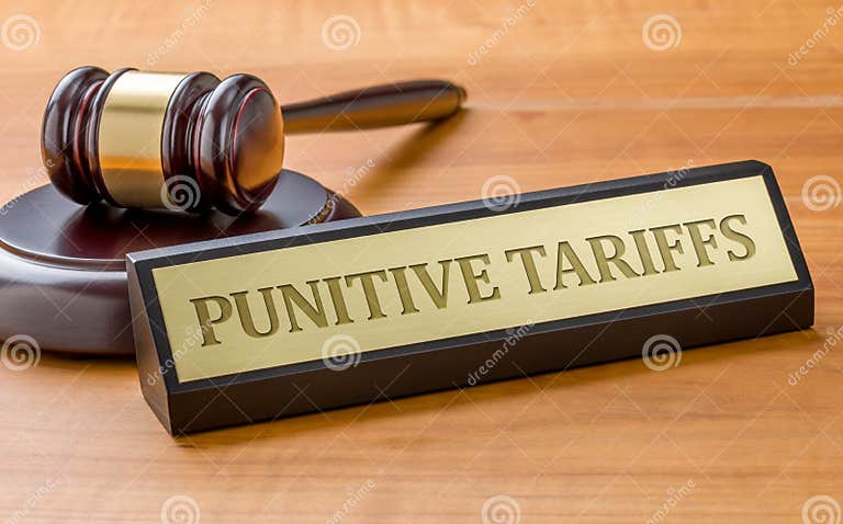 Punitive tariff stock image. Image of court, globalization - 112279081