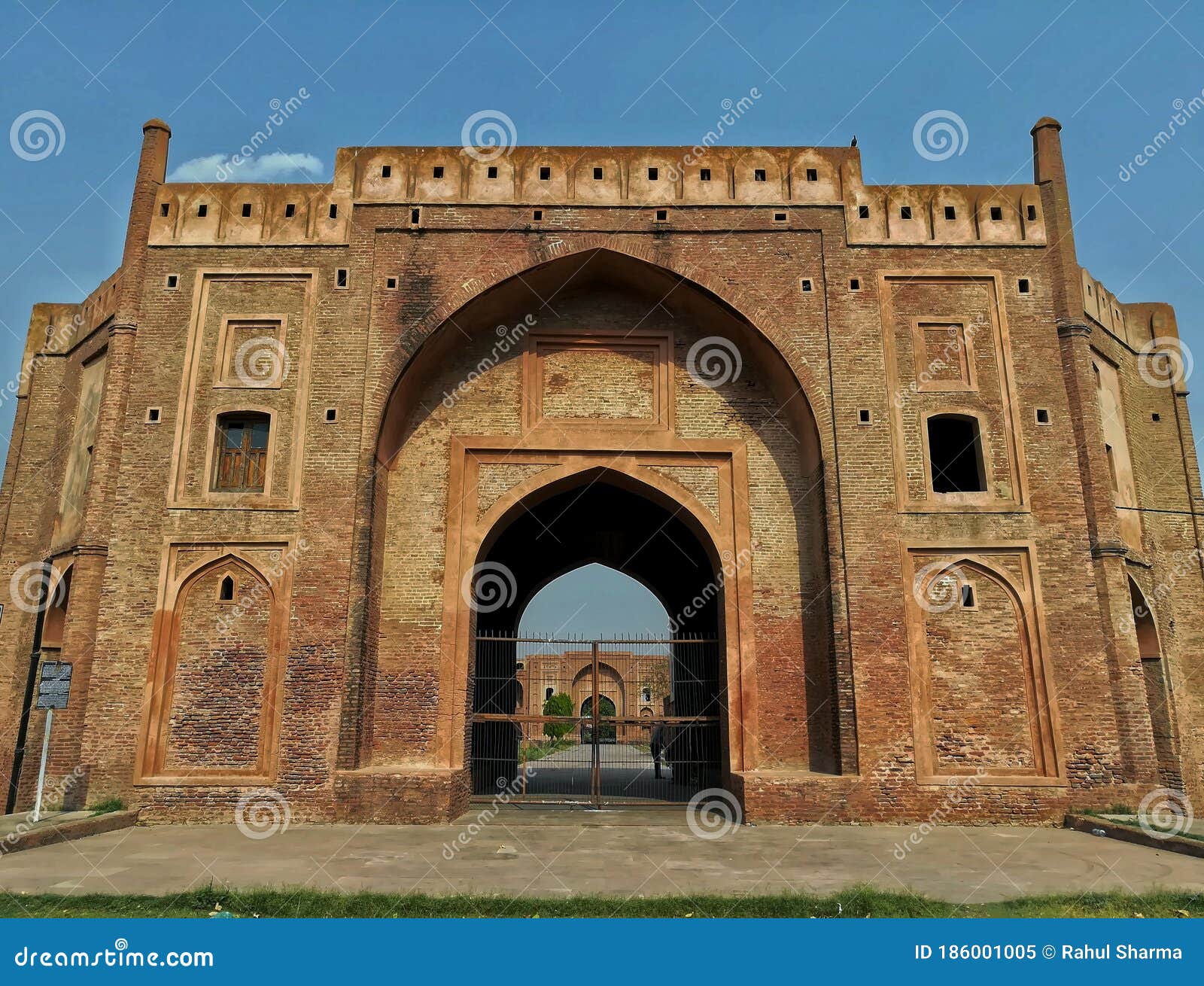 Punjab, India - an Old Building / Structure/ Architecture from Mughal ...