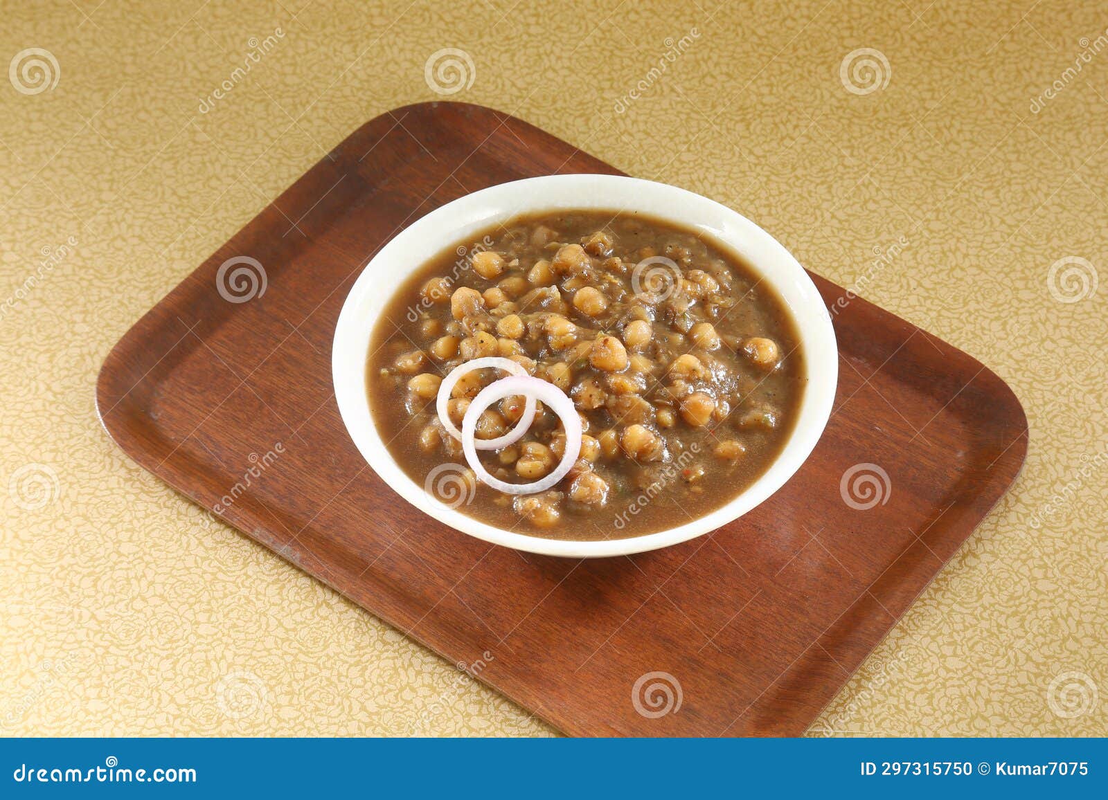 Punjabi Chole or Chole Masala, Indian Dish Stock Photo - Image of ...