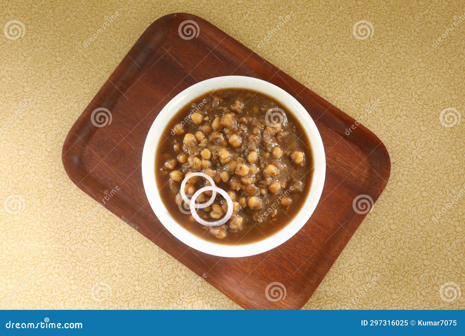Punjabi Chole or Chole Masala, Indian Dish Stock Image - Image of ...
