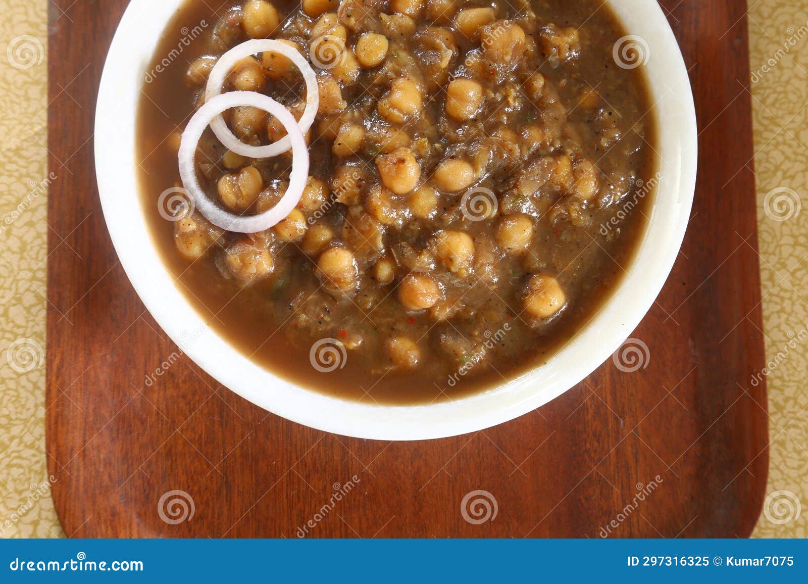 Punjabi Chole or Chole Masala, Indian Dish Stock Image - Image of ...