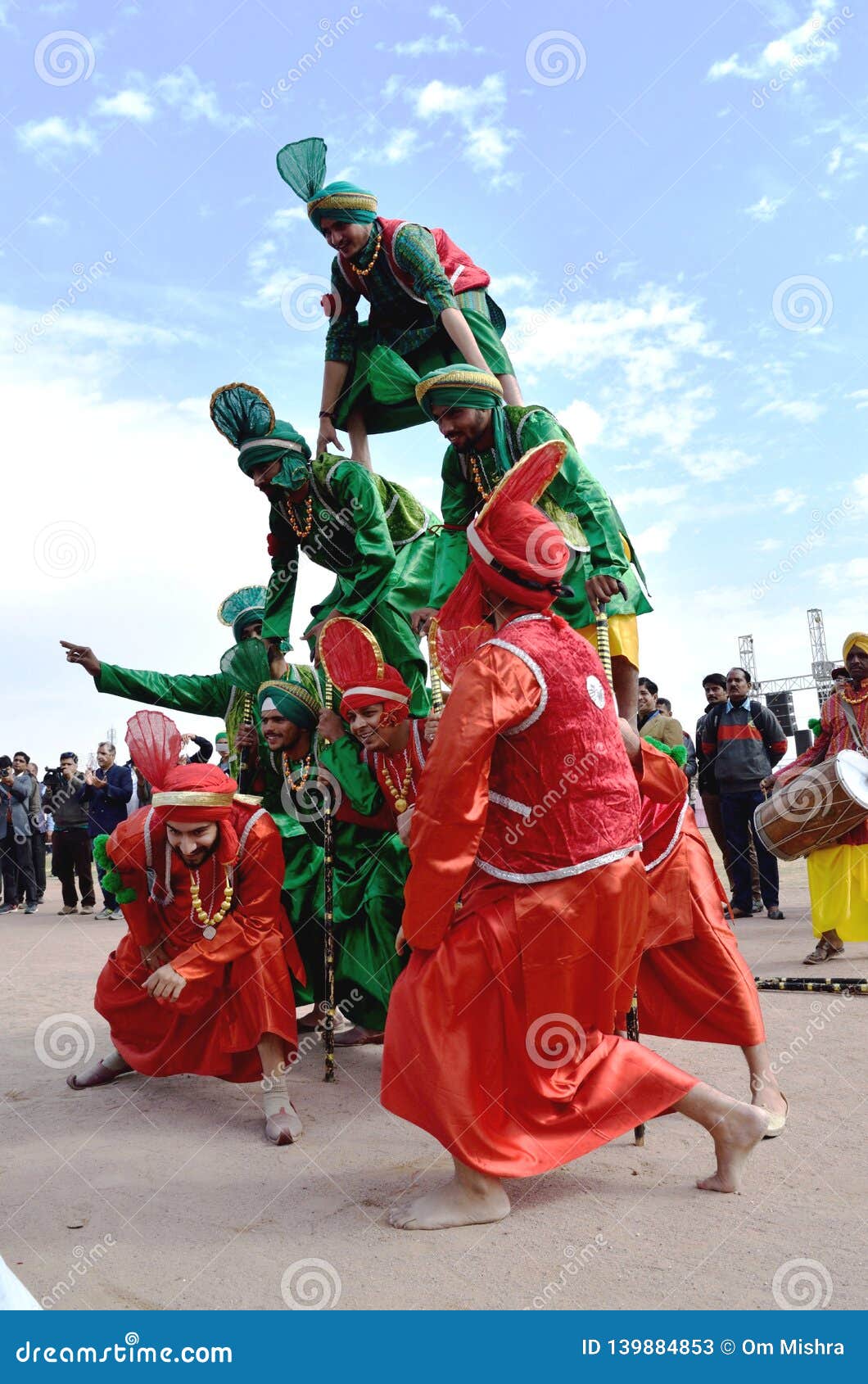 A Punjabi folk dance editorial stock photo. Image of punjabi - 139884853