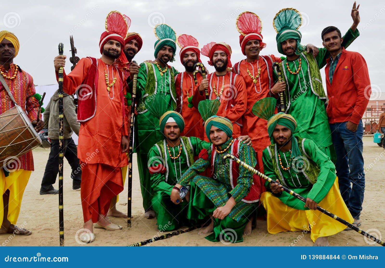 Punjabi folk dancers editorial stock image. Image of punjab - 139884844