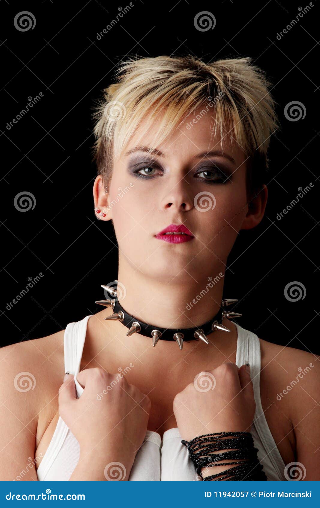 Punk stock image. Image of lifestyle, lady, cute, modern - 11942057