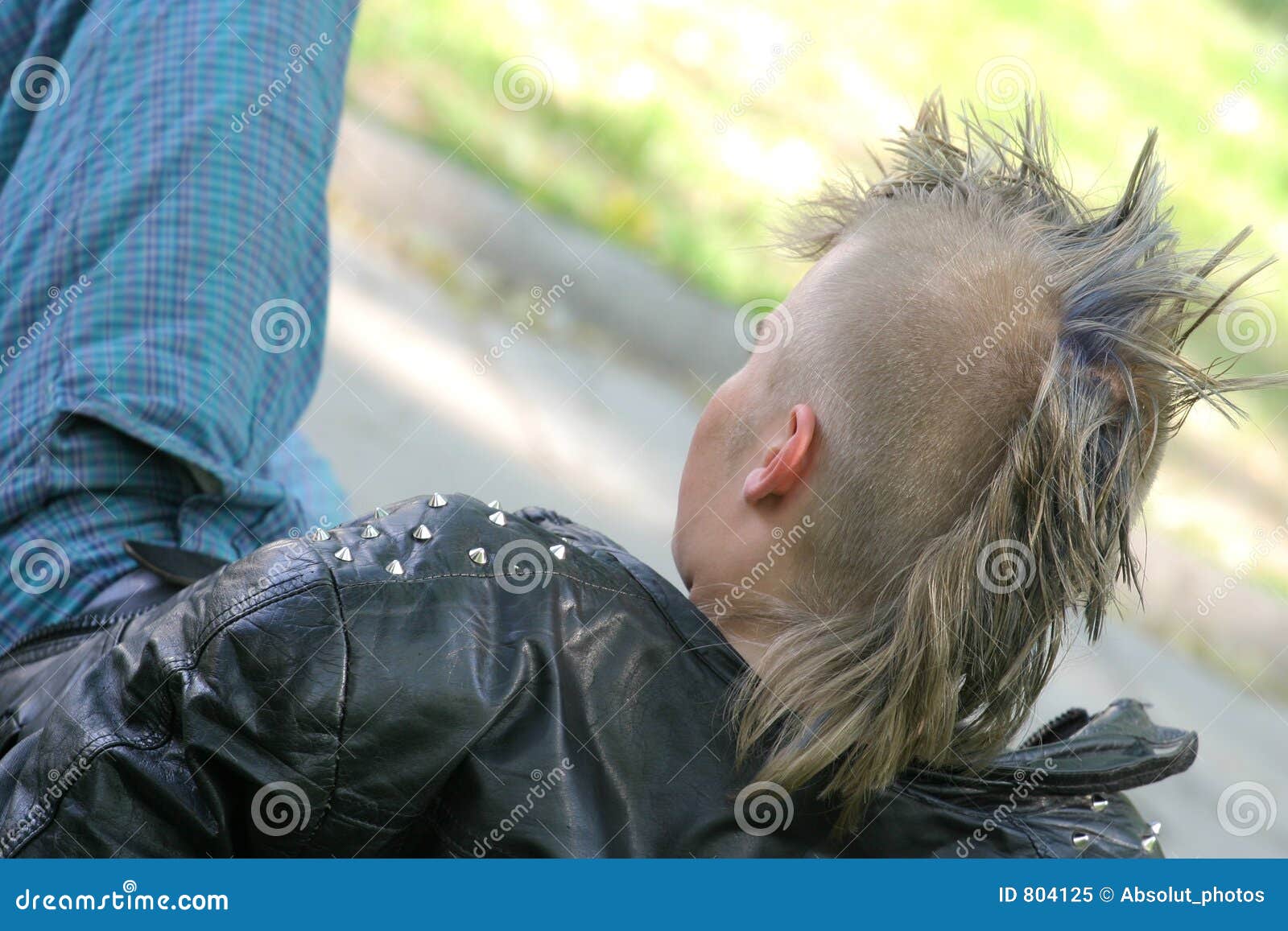 Punk stock image. Image of teen, adolescent, subcults, hairstyle - 804125