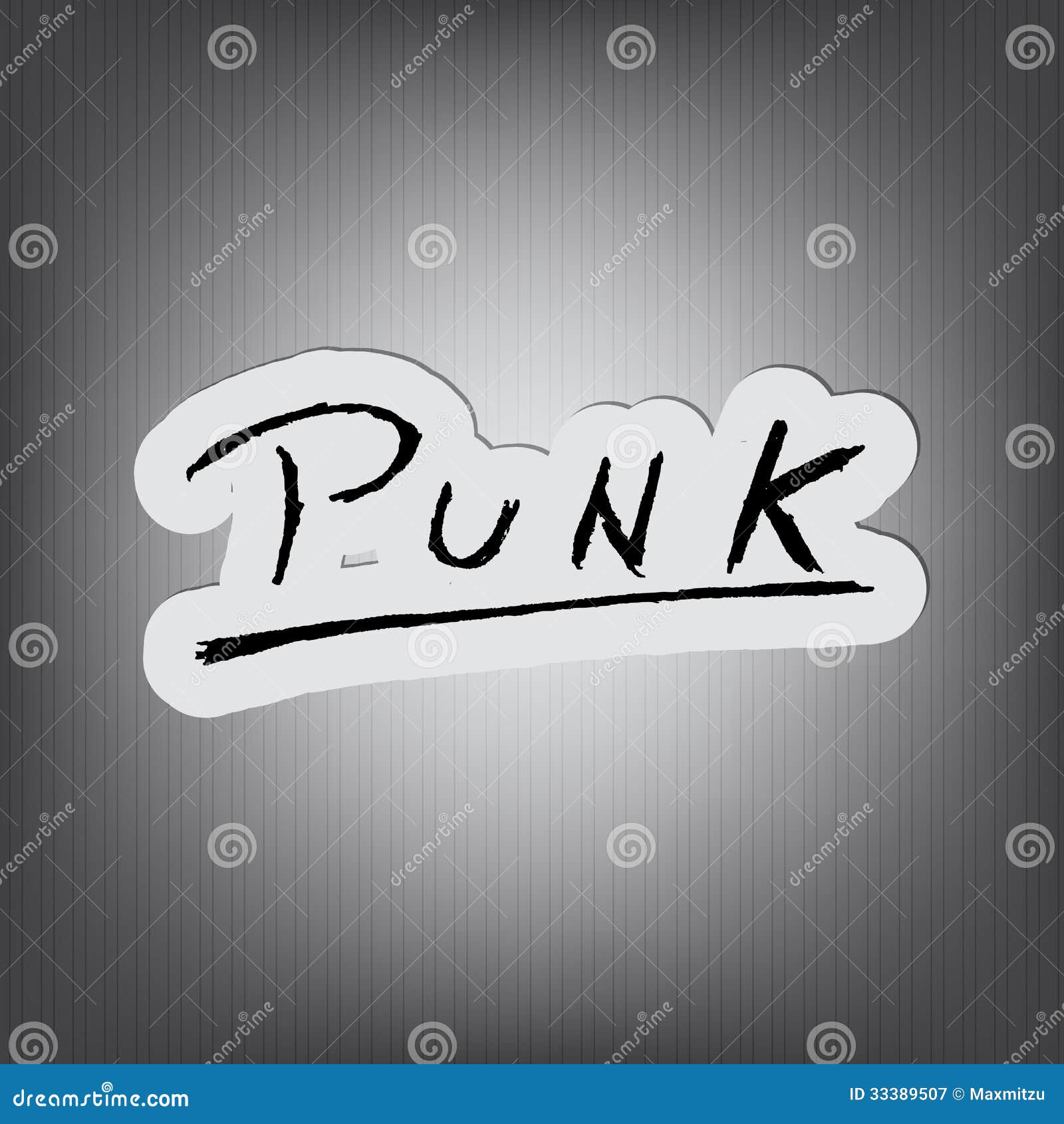 Punk Background! stock vector. Illustration of graphic - 33389507