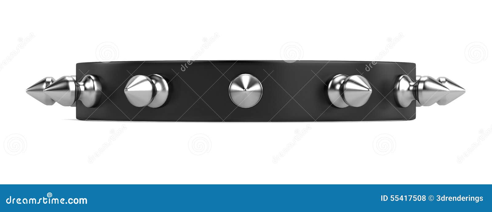 Punk bracelet stock illustration. Illustration of necklace - 55417508