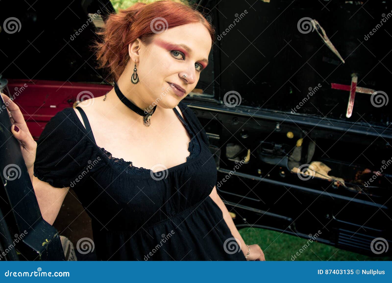 Punk Girl stock image. Image of alternative, young, rebel - 87403135