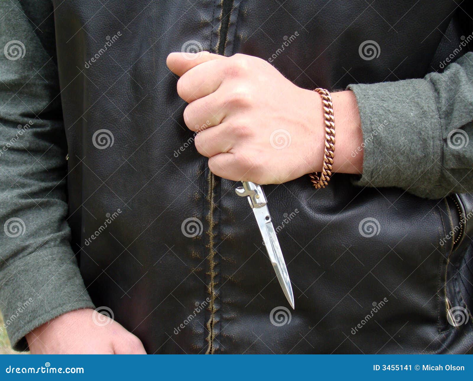 Punk Hand stock image. Image of hand, gang, skin, zipper - 3455141