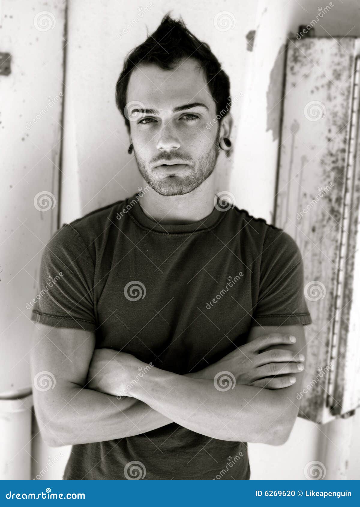 Punk Male stock photo. Image of expressive, emotion, eyes - 6269620