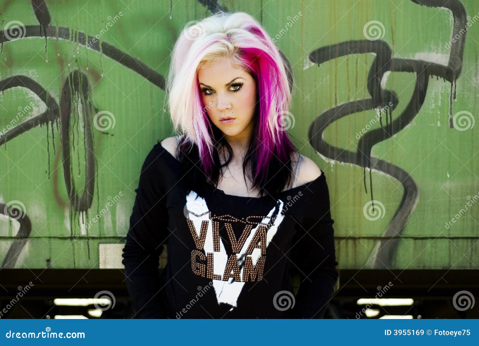 Punk Mannequin stock afbeelding. Image of punker, aantrekkelijk - 3955169