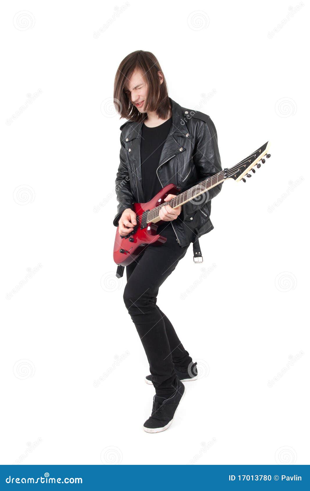 Punk playing guitar stock photo. Image of performer, musician - 17013780