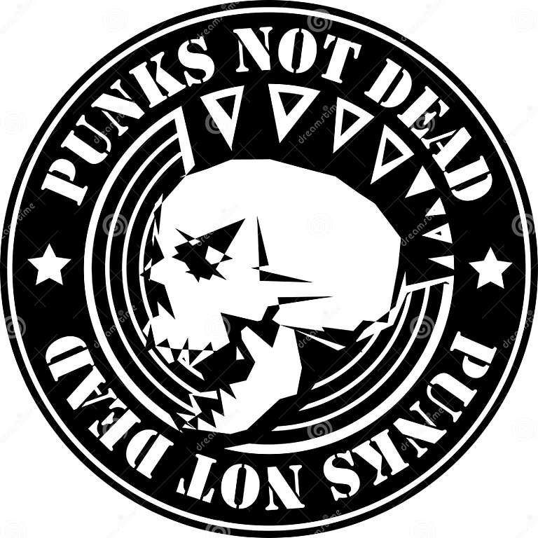 Punk Rock Logo stock vector. Illustration of graffiti - 88826204