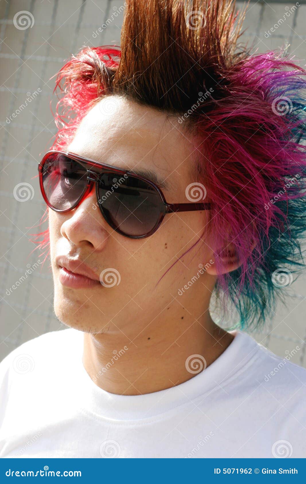 Punk style stock photo. Image of individual, attractive - 5071962