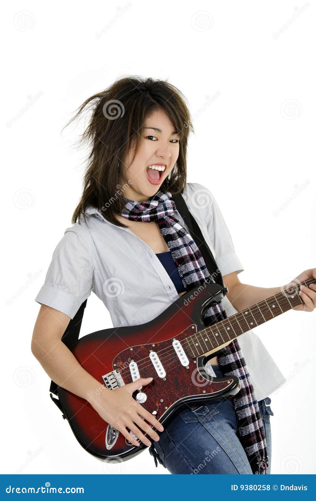 Punker stock foto. Image of spel, achtergrond, gitaar - 9380258