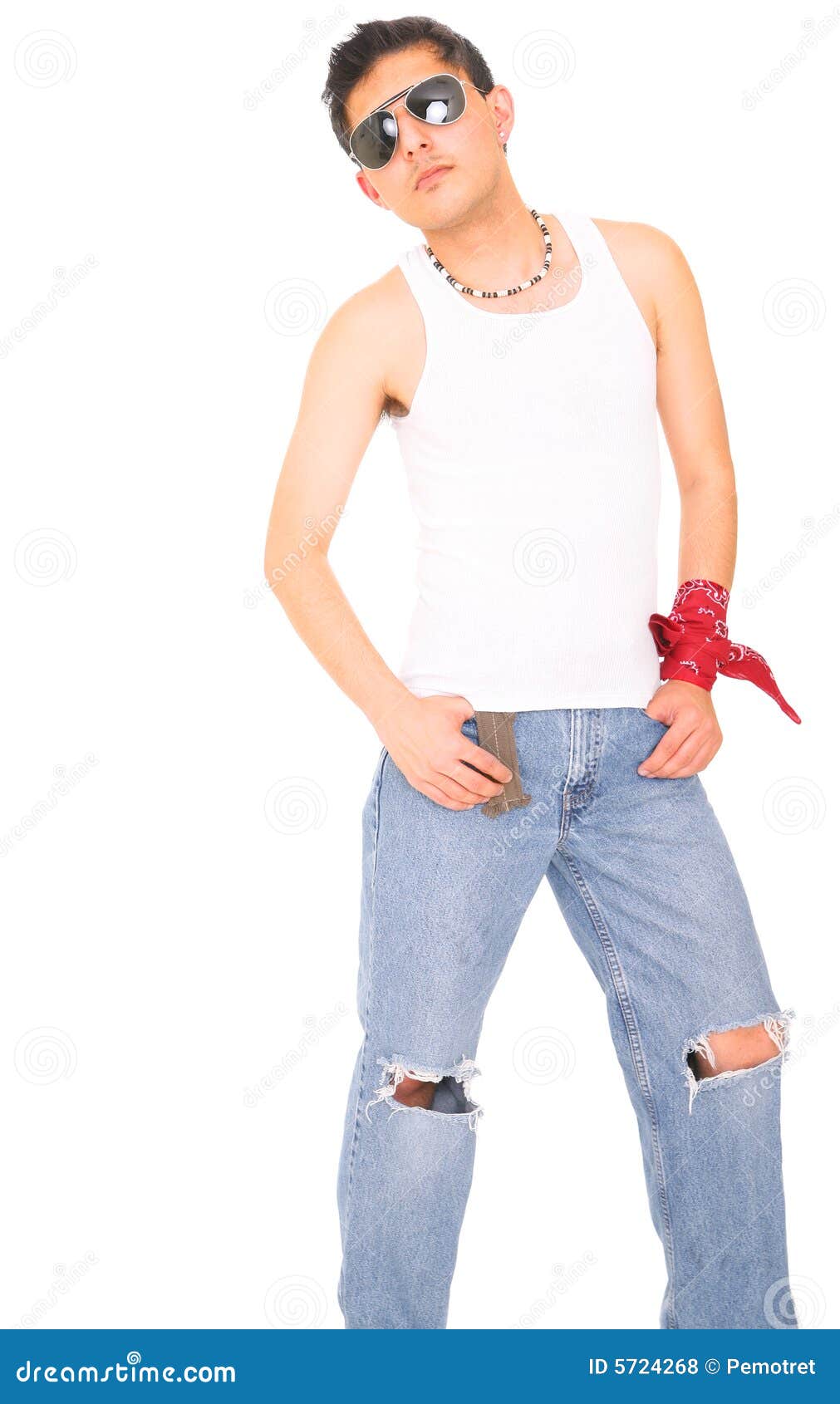 Punky Que Presenta Con El Estilo 80s Foto de archivo - Imagen de punky ...