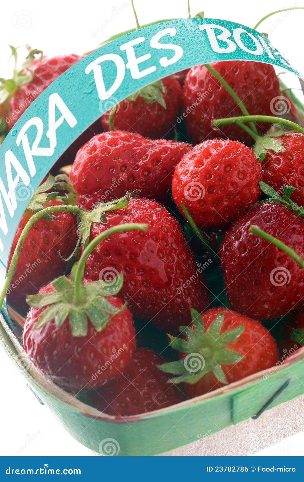 Punnet of Mara Des Bois Strawberries Editorial Photo - Image of fruit ...