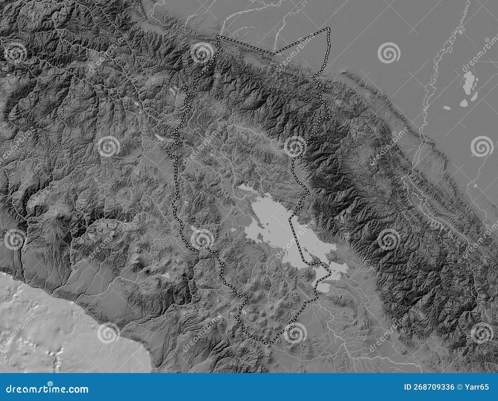 Puno, Peru. Bilevel. No Legend Stock Illustration - Illustration of ...