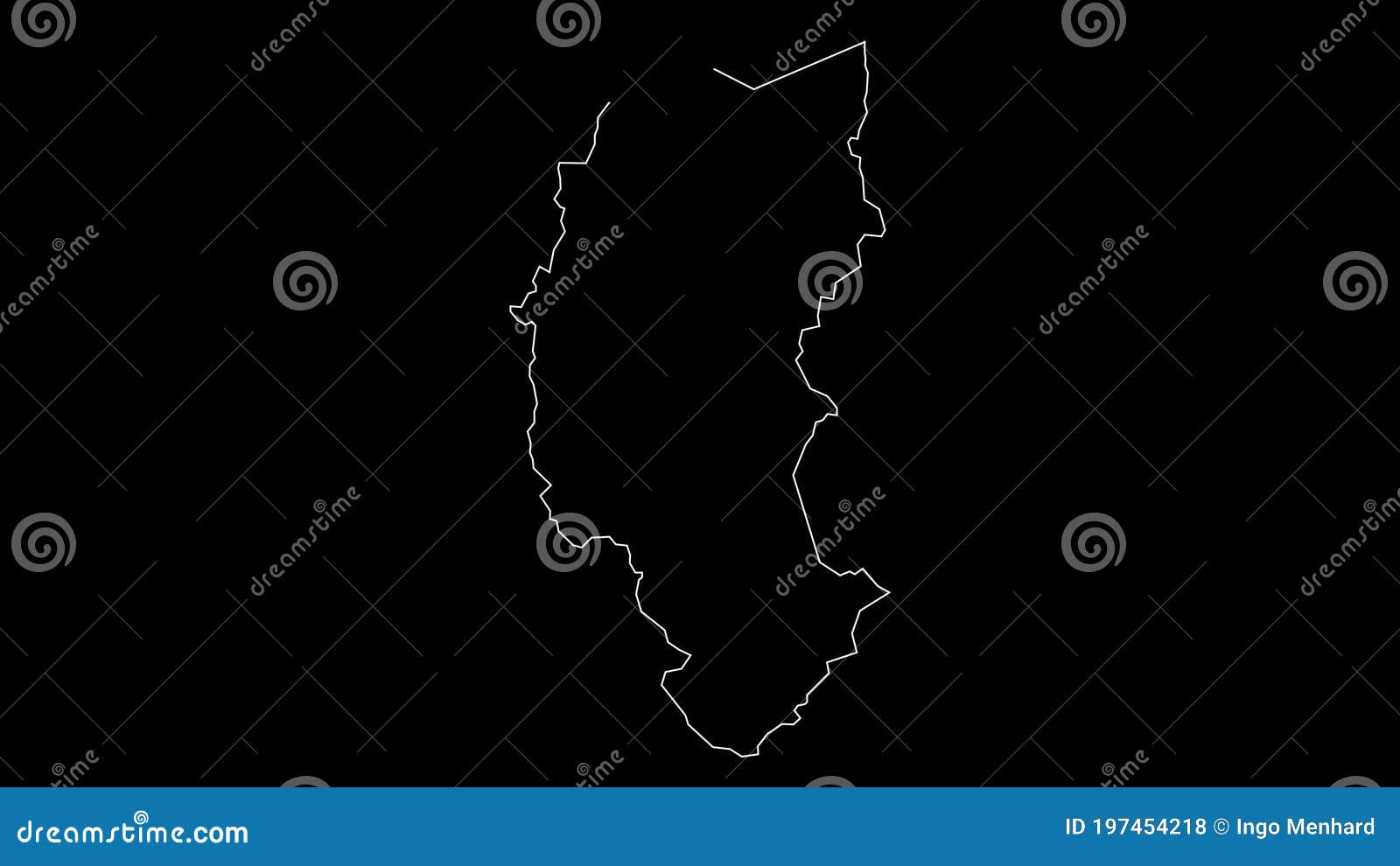 Puno Peru Region Map Outline Animation Stock Footage - Video of border ...