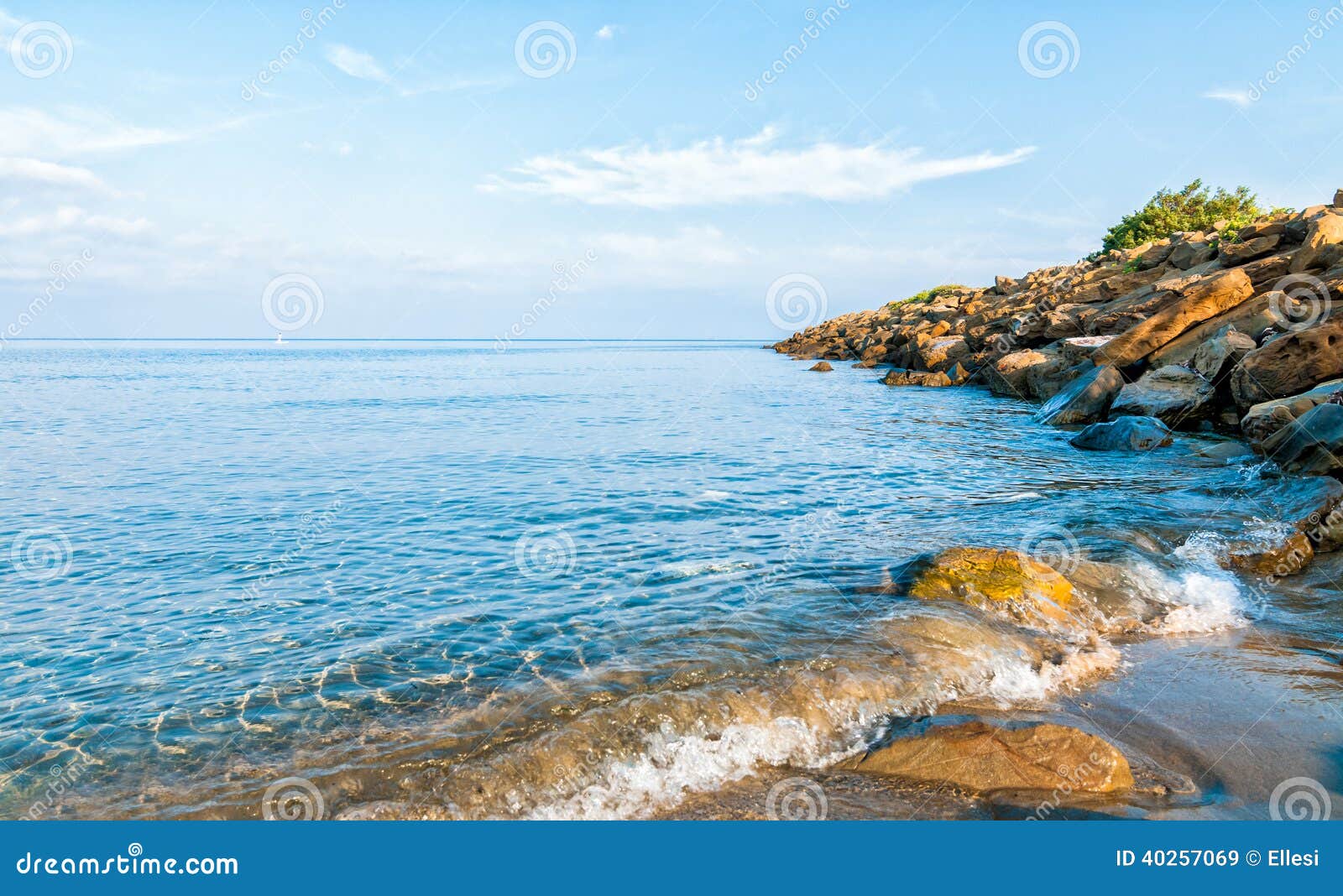 Punta Ala beach stock image. Image of romance, pacific - 40257069