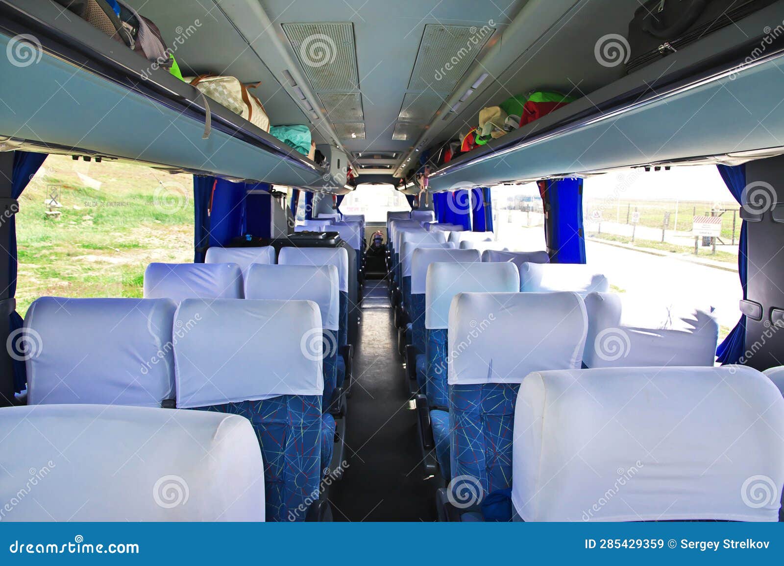 Punta Arenas, Patagonia, Chile - 21 Dec 2019. the Bus in Punta Arenas ...