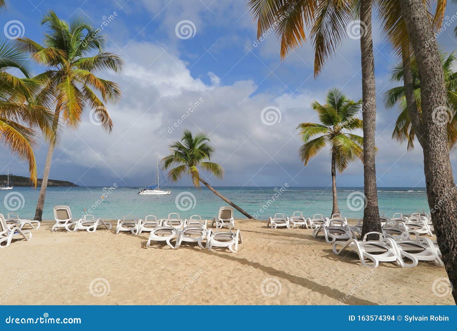 Punta Cana Bavaro Beach in Dominican Republic Stock Photo - Image of ...