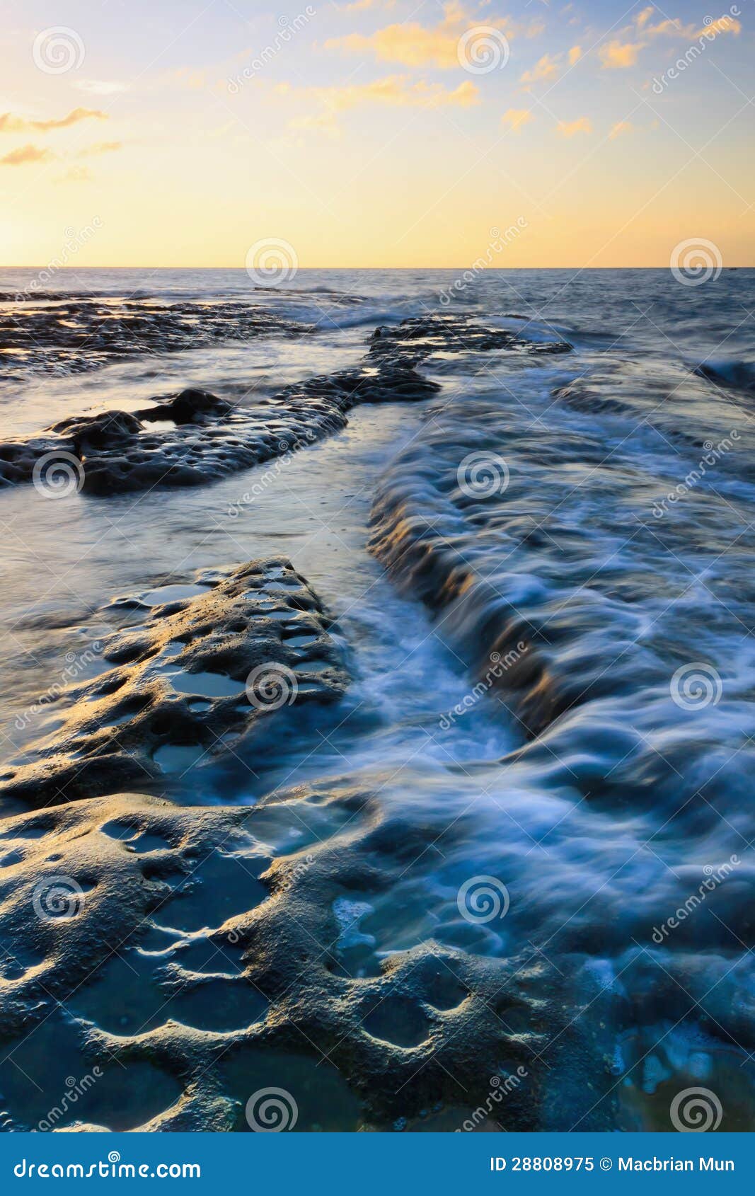 Punta Del Borneo, Sabah, Malesia Immagine Stock - Immagine di raggio ...