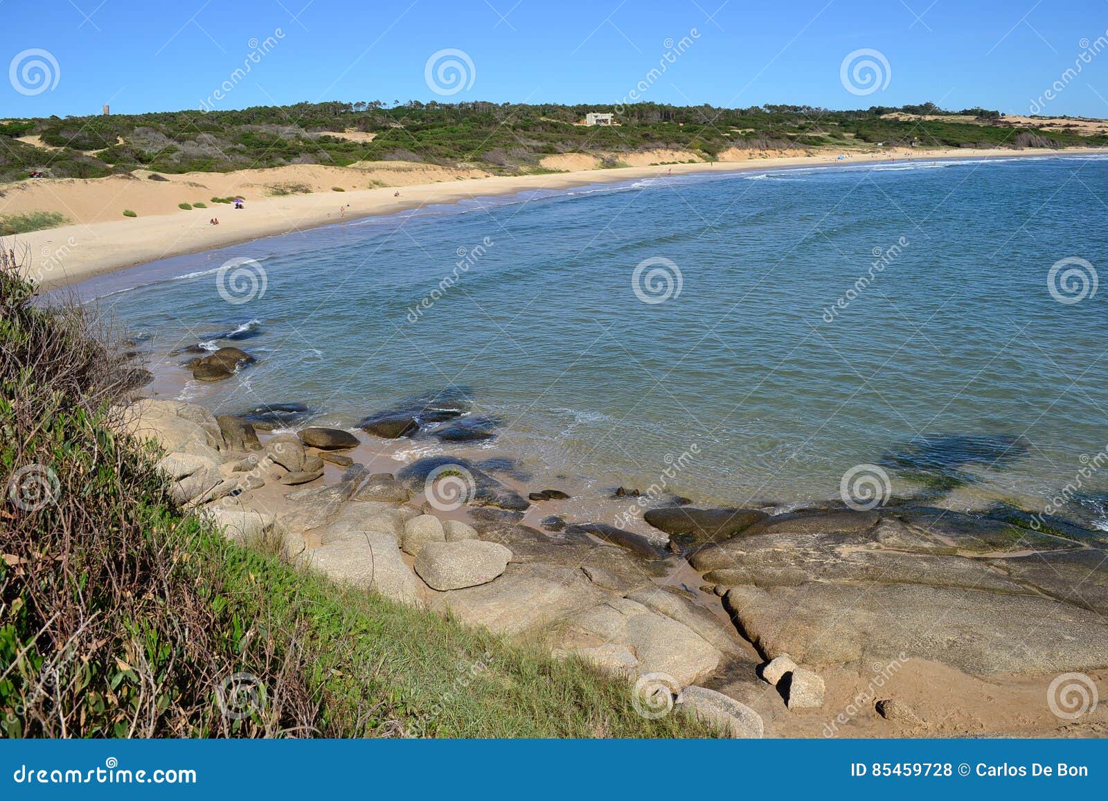 Punta Del Diablo, Rocha, Uruguay Stockfoto - Bild von uruguay, süd ...
