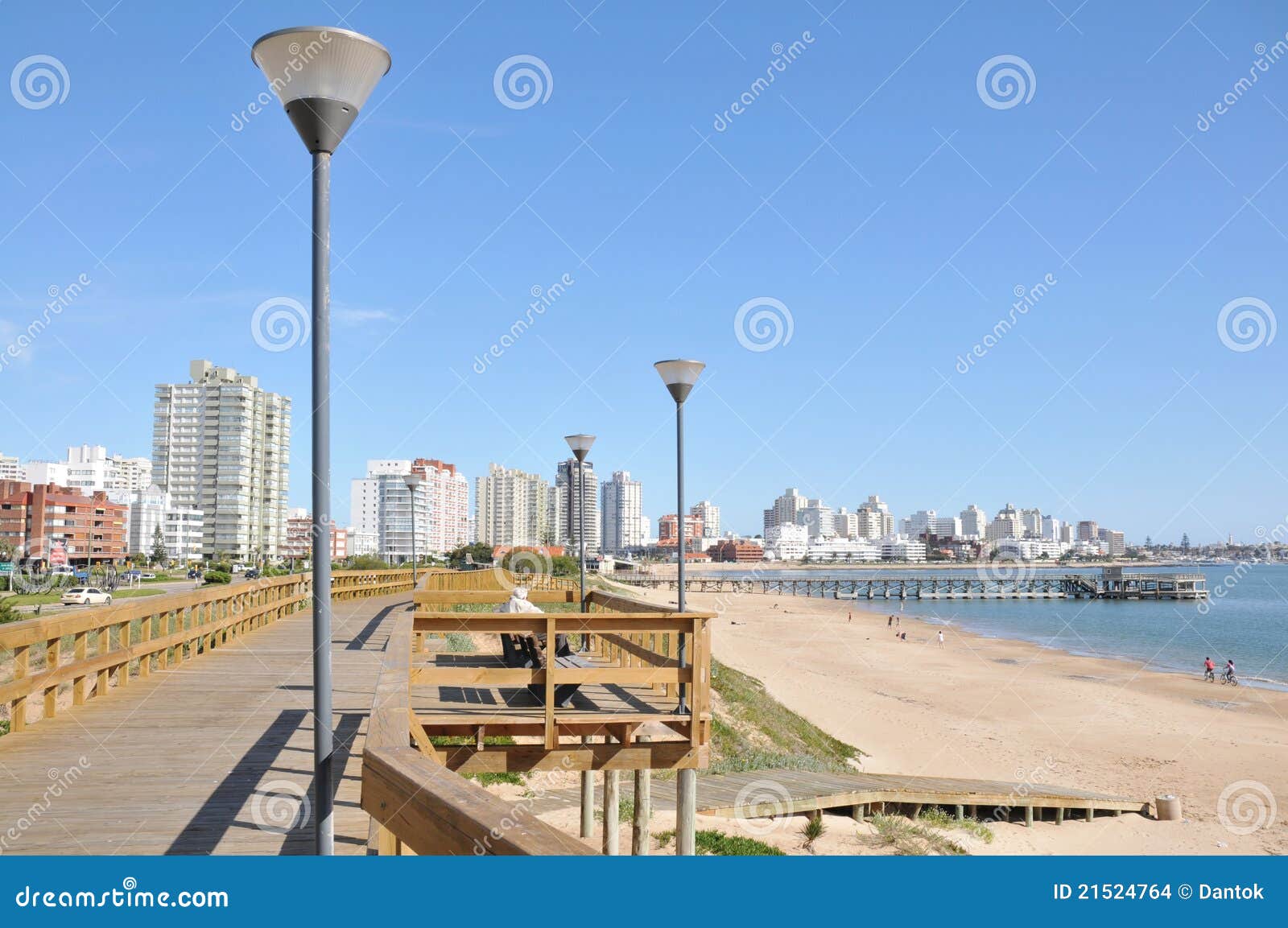 Punta del Este stock photo. Image of uruguay, beach, ocean - 21524764