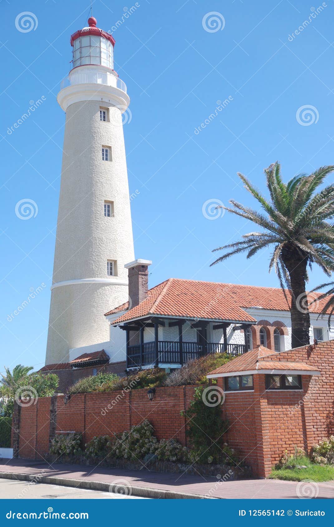 Punta Del Este Lighthouse, Uruguay Stock Photo - Image of maldonado ...