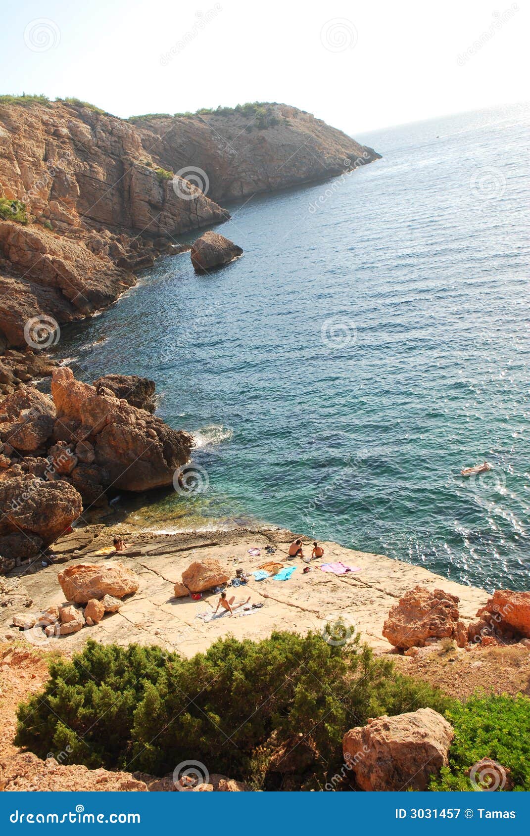 Punta Galera, Ibiza, Spain stock image. Image of ibiza - 3031457