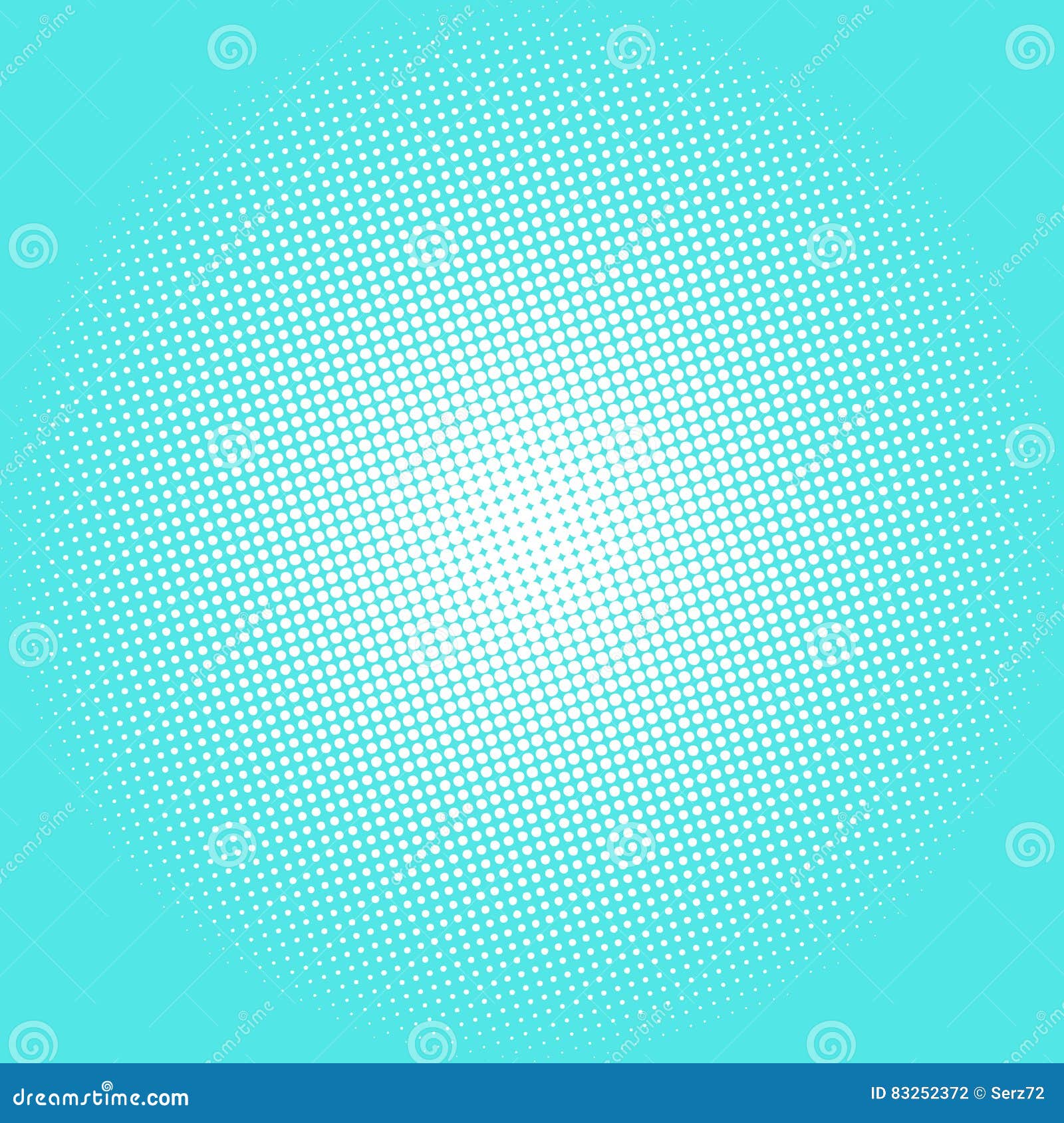 Punti Su Azure Background, Schiocco Art Background Illustrazione ...