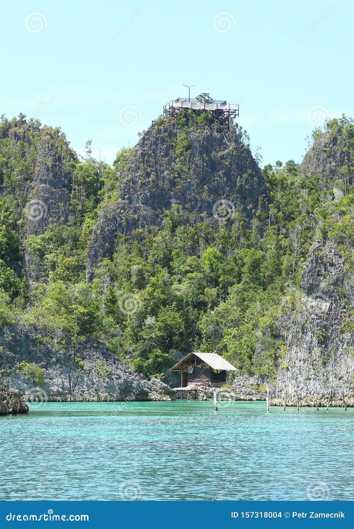 Punto de vista de Piaynemo foto de archivo. Imagen de tropical - 157318004