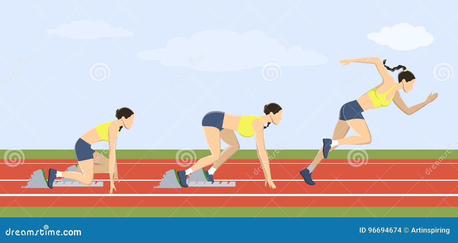 Punto Di Partenza Per Il Funzionamento Illustrazione Vettoriale ...