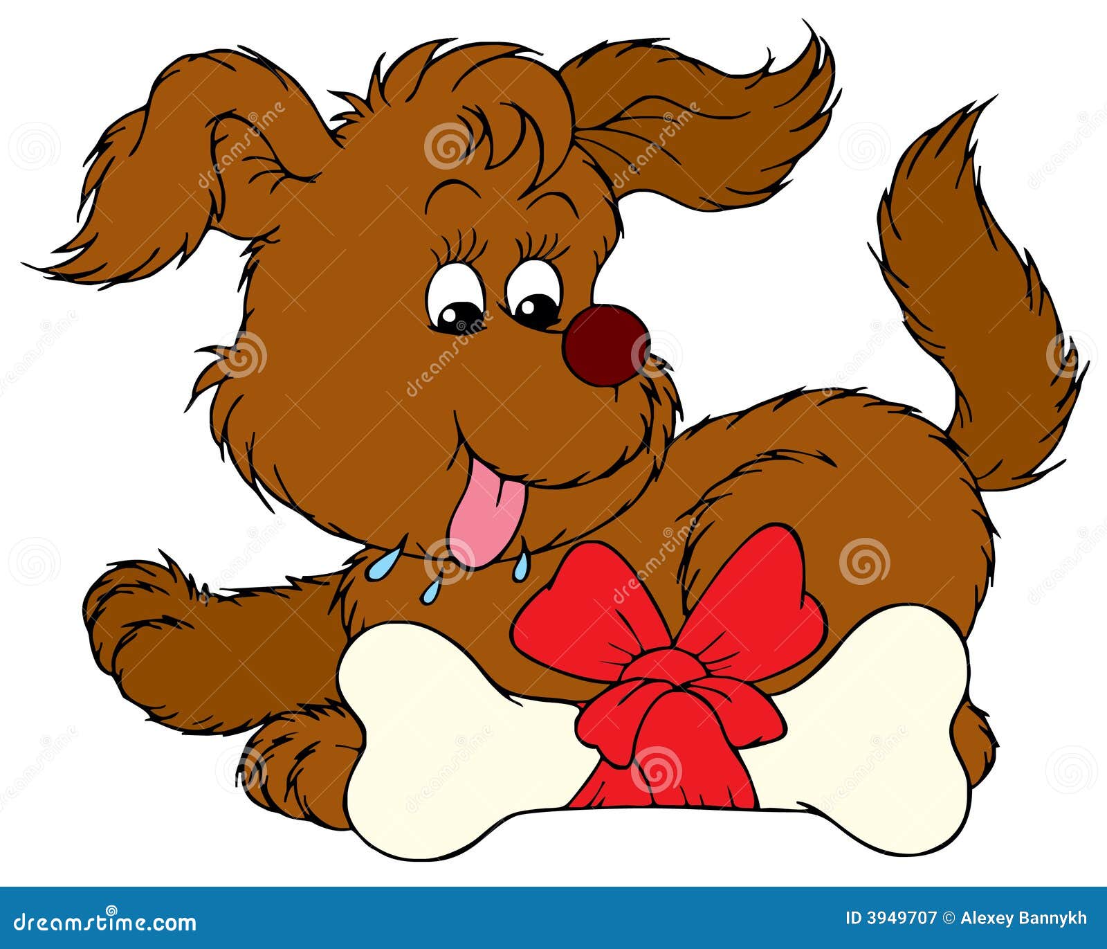 Pup stock vector. Illustration of cartoon, color, cheerful - 3949707