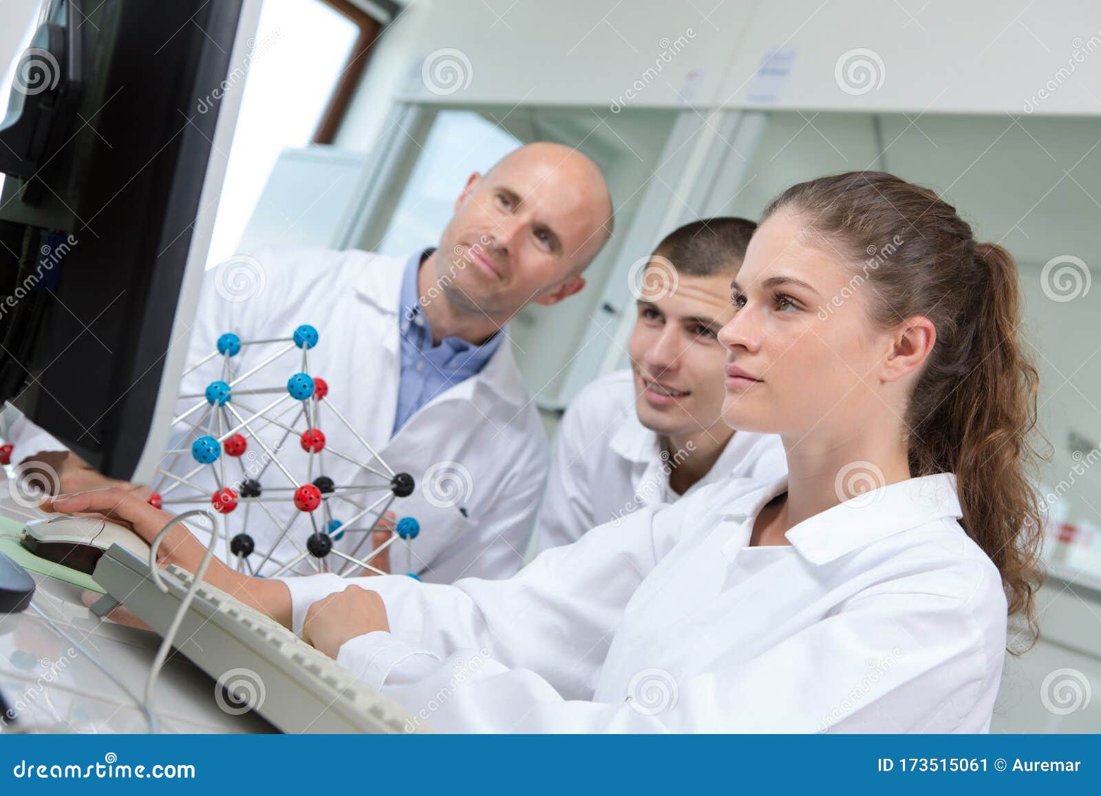 Pupils Carrying Out Experiment in Science Class Stock Image - Image of ...
