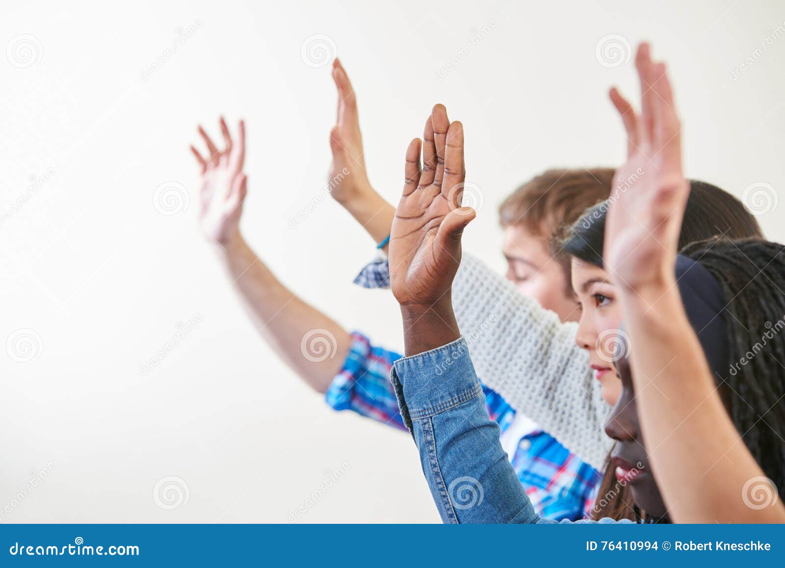 Pupils Participate in Class Stock Photo - Image of studies, learn: 76410994