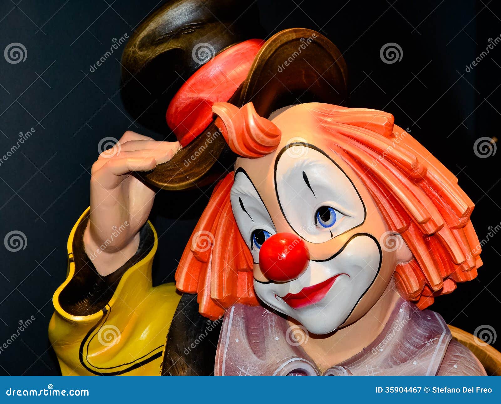 Sculpture Clown Props Stock Photo | CartoonDealer.com #53667396