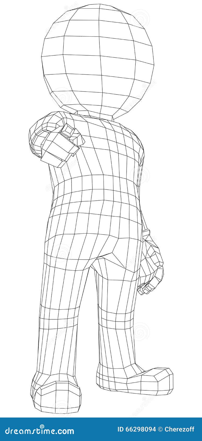 Puppet Pointing At A Chart Royalty-Free Stock Photo | CartoonDealer.com ...