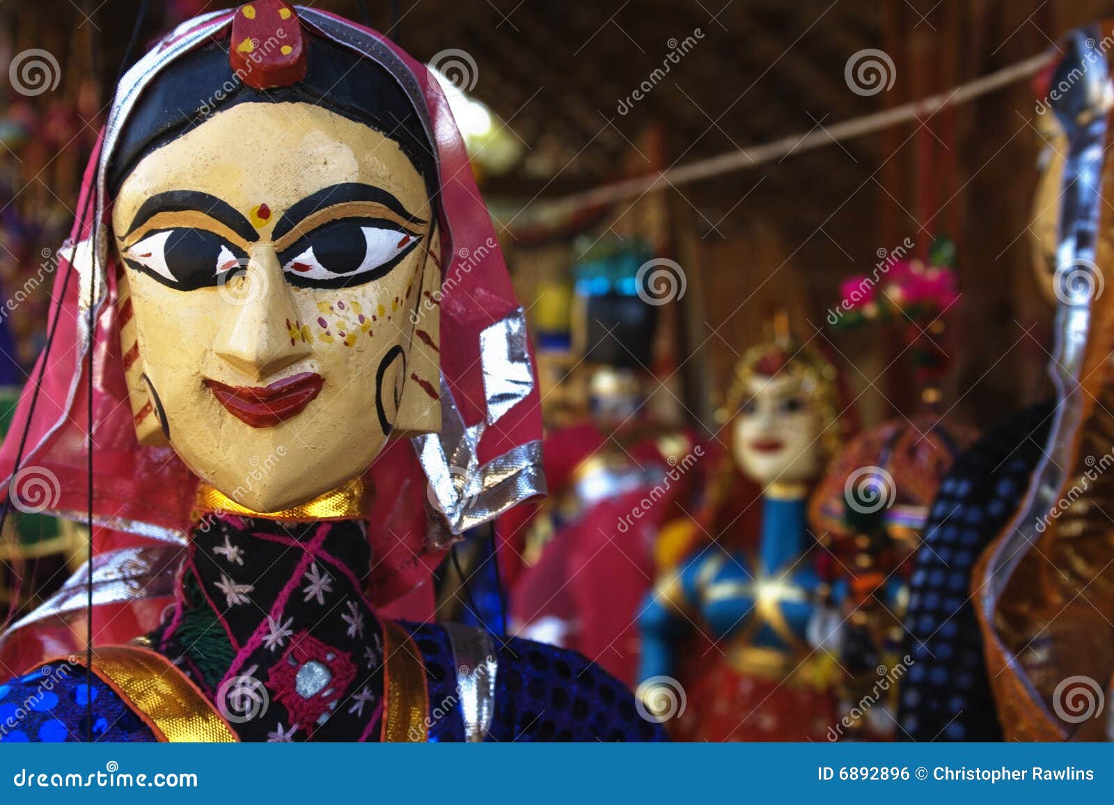 Puppet face stock photo. Image of girl, exotic, female - 6892896