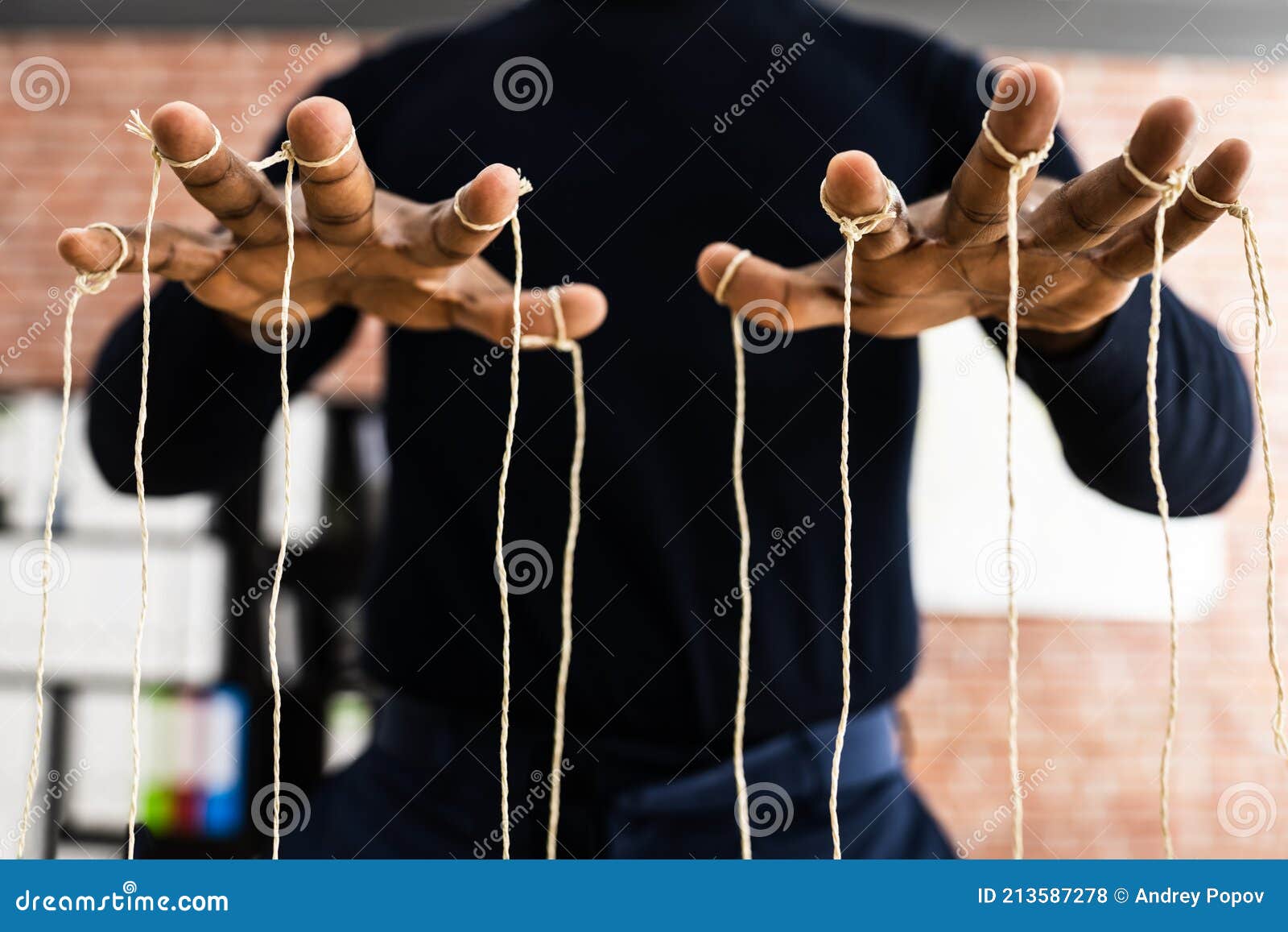 Puppet Master Man stock photo. Image of manipulate, control - 213587278