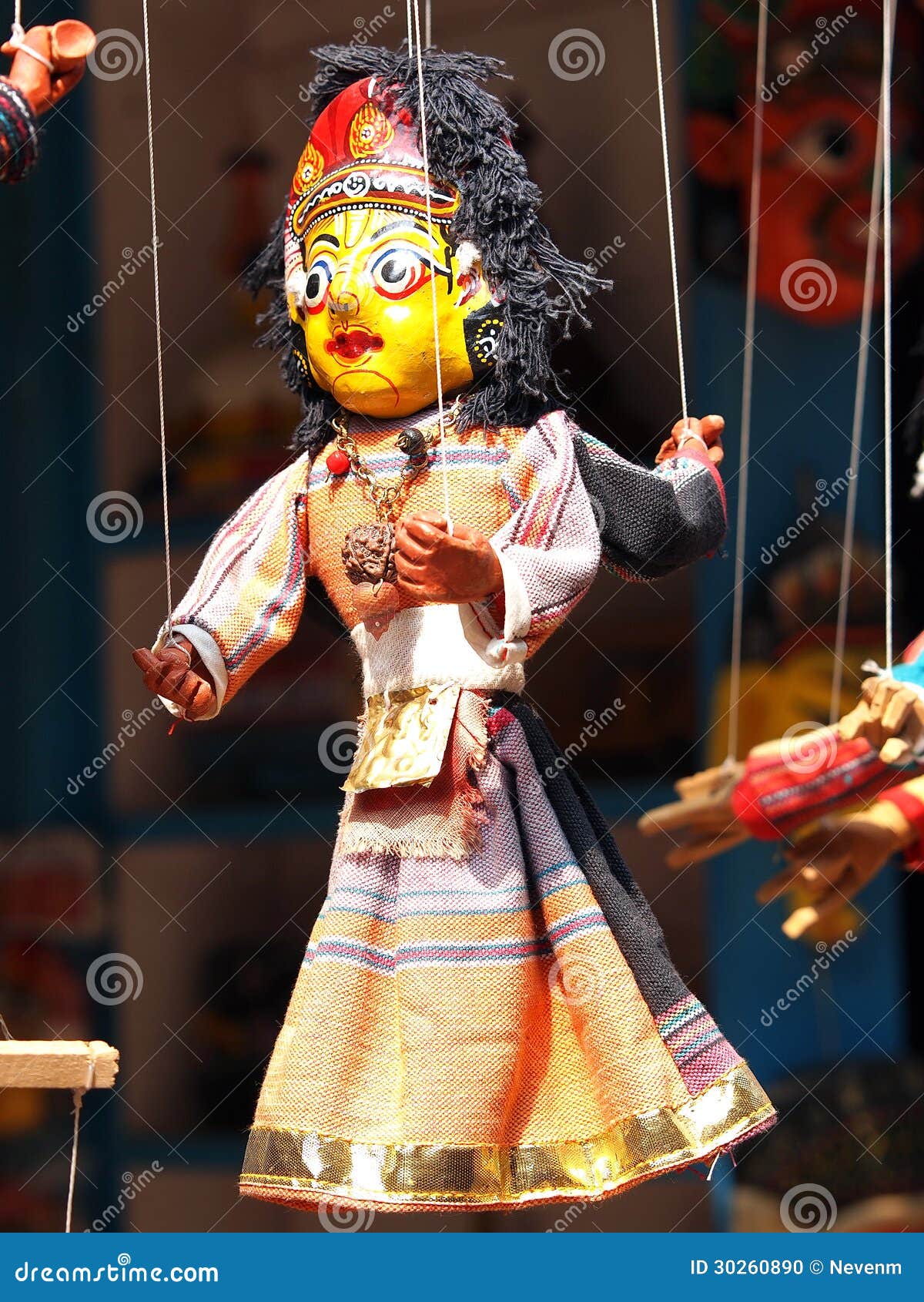 Puppet stock photo. Image of nepal, tibet, crafts, religion - 30260890