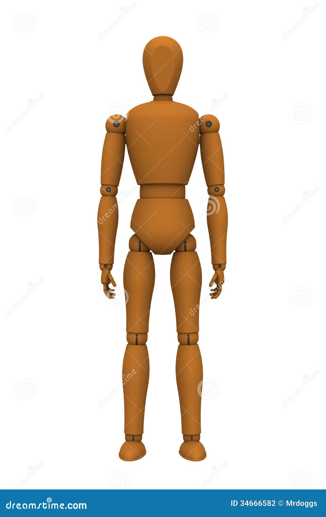 Puppet robot stock illustration. Illustration of brown - 34666582